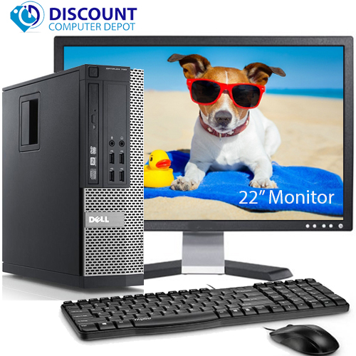 Dell School Computer Quad Core i5 16GB RAM 2TB HD Windows 10 Pro PC 22 ...